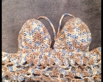 Crochet top bra | Etsy