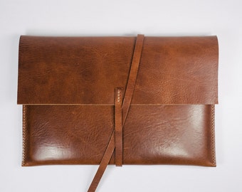 Universal laptop folder macbook folio notebook case leather