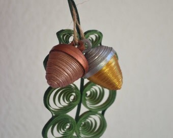 Quilled leaves | Etsy