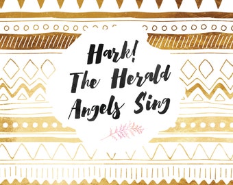Hark the herald | Etsy