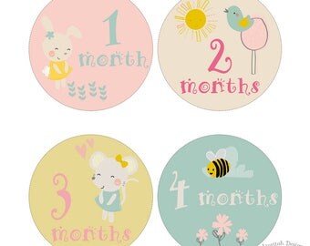 Printable baby month | Etsy
