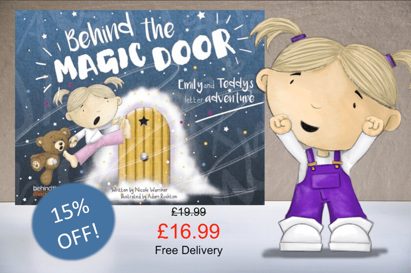 Personalised Children's Book Behind the Magic Door Ideal