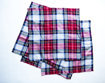 Plaid napkins | Etsy