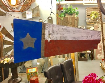 Rustic metal flag | Etsy