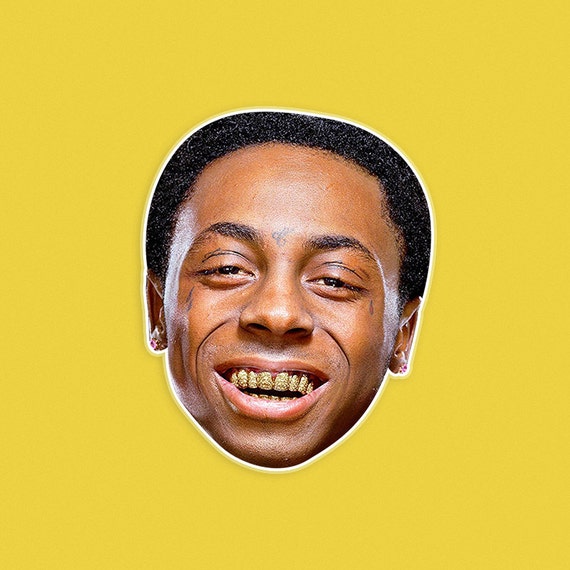 Happy Lil Wayne Mask by RapMasks