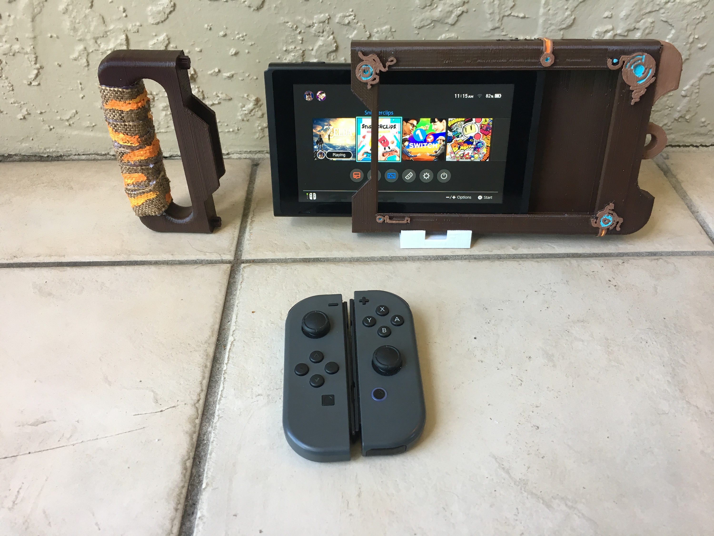 Nintendo Switch Sheikah Slate Case 3D Print Breath of the Wild