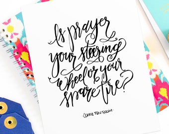 Calligraphy prayer | Etsy