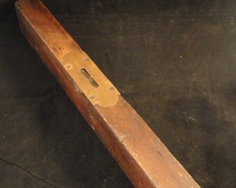 Antique wood level | Etsy