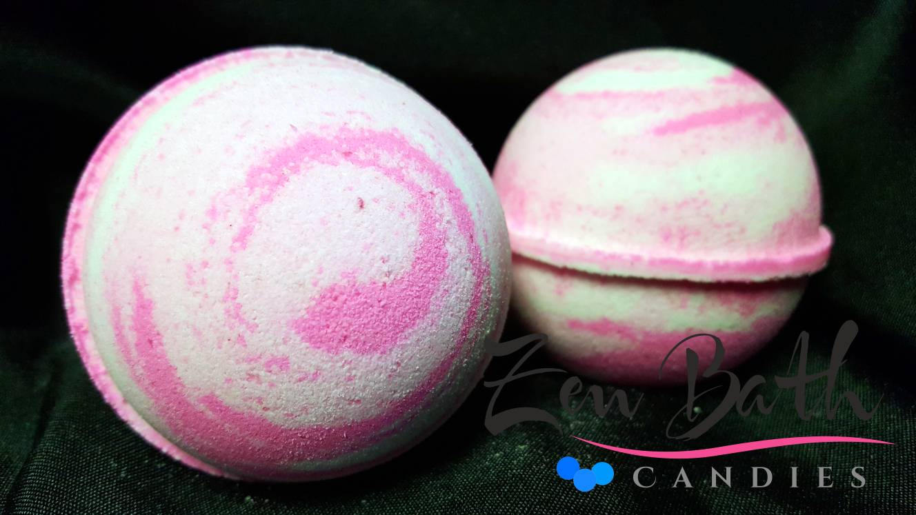 Pink Sugar Bath Bomb Bath Bombs Bath Fizz Vegan