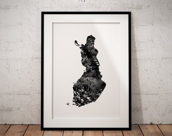 Finland poster | Etsy