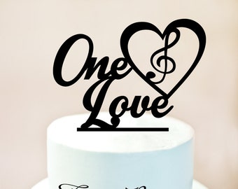 Music cake topper | Etsy