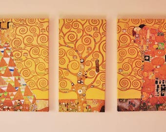 Klimt wall art | Etsy