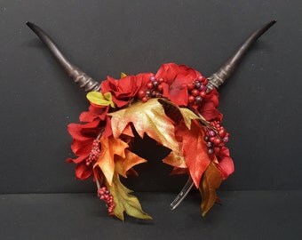 Horned crown | Etsy