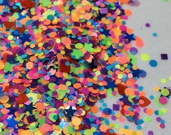 Matte glitter mix | Etsy