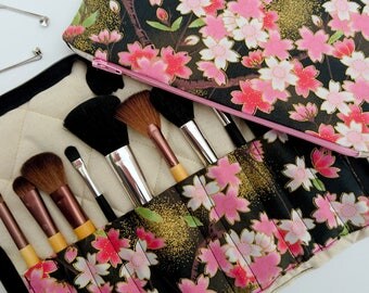 Makeup brush bag | Etsy
