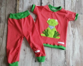 Frog pajamas | Etsy
