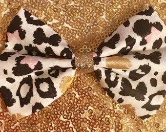 Leopard minnie mouse | Etsy