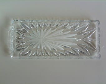 Crystal platter | Etsy