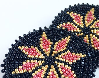 Beaded rosette | Etsy