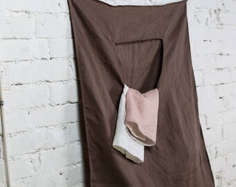 Color-coded laundry bag linen laundry bag hanging laundry