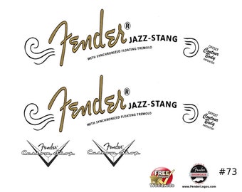 Jazz bass decal | Etsy