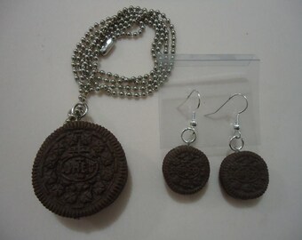 Oreo necklace | Etsy