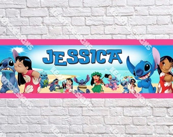 Lilo stitch banner | Etsy