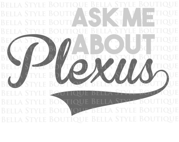 Ask Me About Plexus svg cut file
