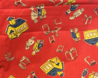 Novelty print fabric | Etsy