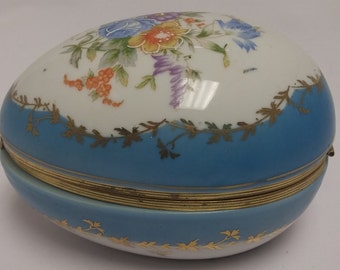 Porcelain hinged box | Etsy