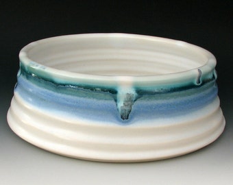 Ceramic dog bowl | Etsy