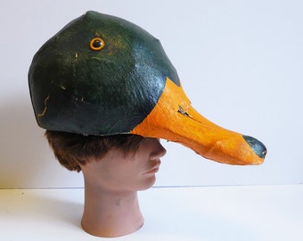 Paper mache duck | Etsy