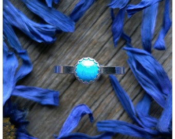 Turquoise stone ring | Etsy