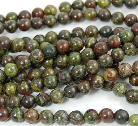 Dragon Blood Jasper 4mm 6mm 8mm 10mm 12mm A grade 15.5