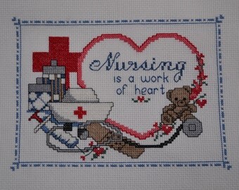 Medical cross stitch | Etsy