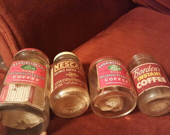Instant coffee jar | Etsy