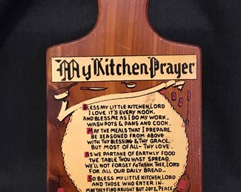 My kitchen prayer | Etsy