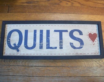 Quilt signs | Etsy
