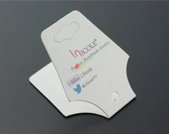 Custom earring cards | Etsy