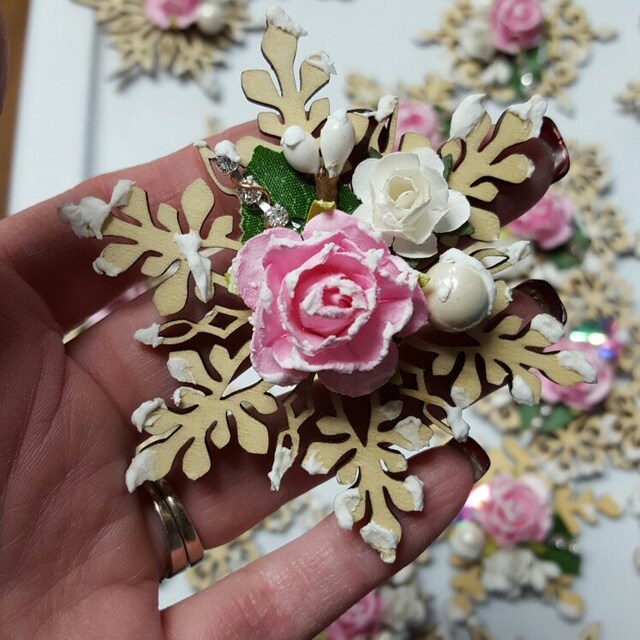 Real Preserved Snowflake Jewelry & more.... by CountryIvyCreations