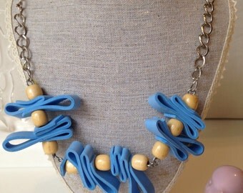 Rubber necklace | Etsy