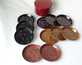 Art deco coasters | Etsy