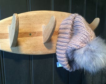 Surfboard coat rack | Etsy