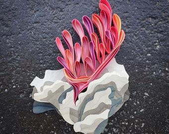 Coral reef art | Etsy