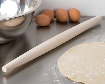 French Rolling Pin Tapered Rolling Pin Wooden Rolling Pin