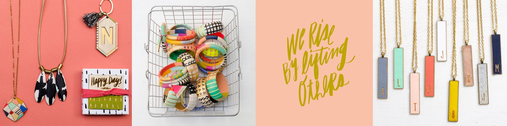 handmade jewelry for upbeat people by JillMakes on Etsy