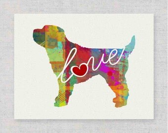 Abstract poodle | Etsy