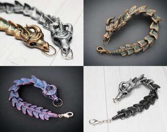 Dragon bracelet | Etsy