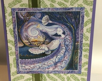 Winter solstice card | Etsy