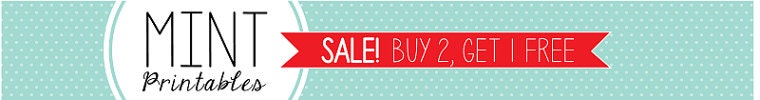 Mint printables por mintprintables en Etsy